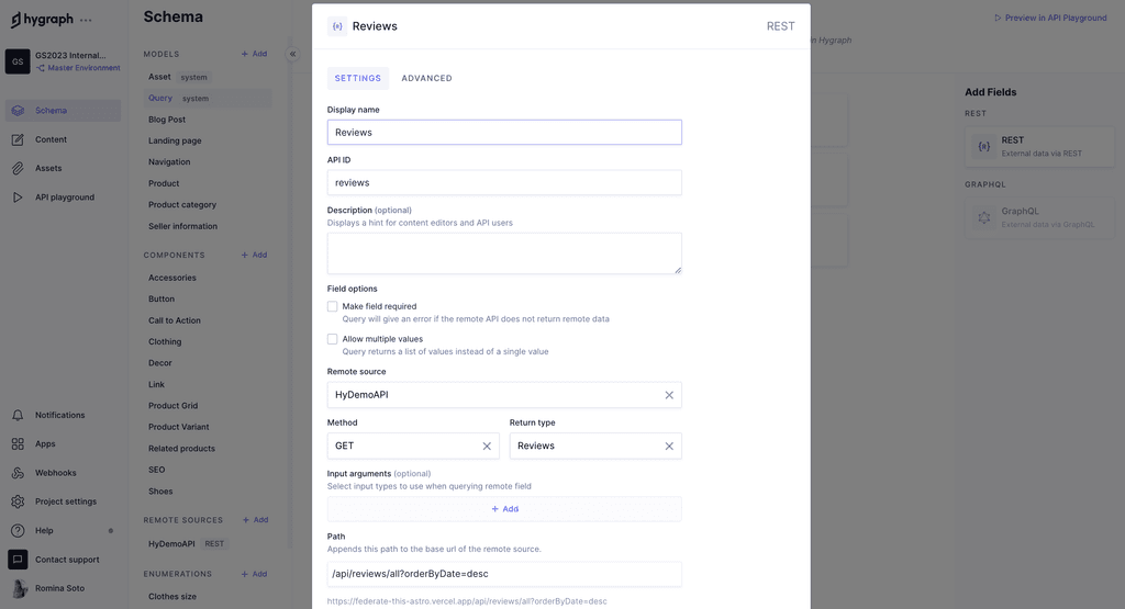 Lesson 4.3 on Remote Sources | Hygraph