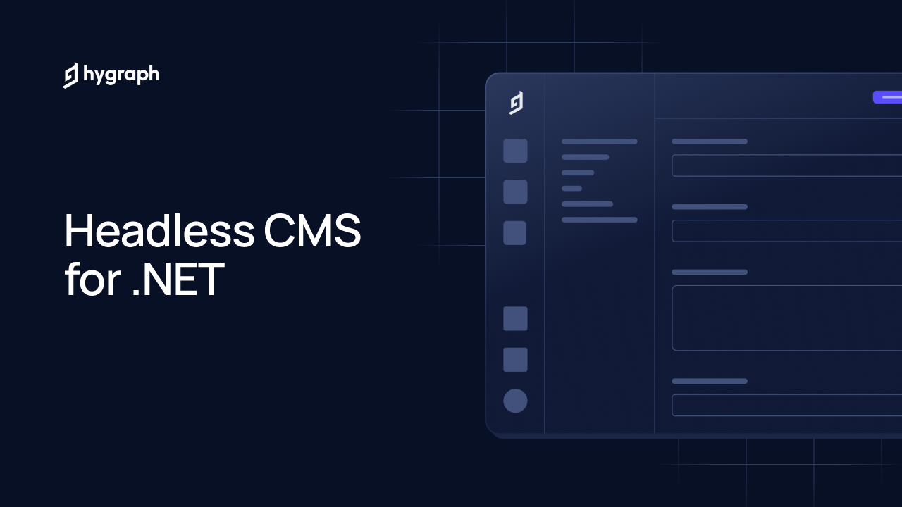 Headless CMS for .NET | Hygraph