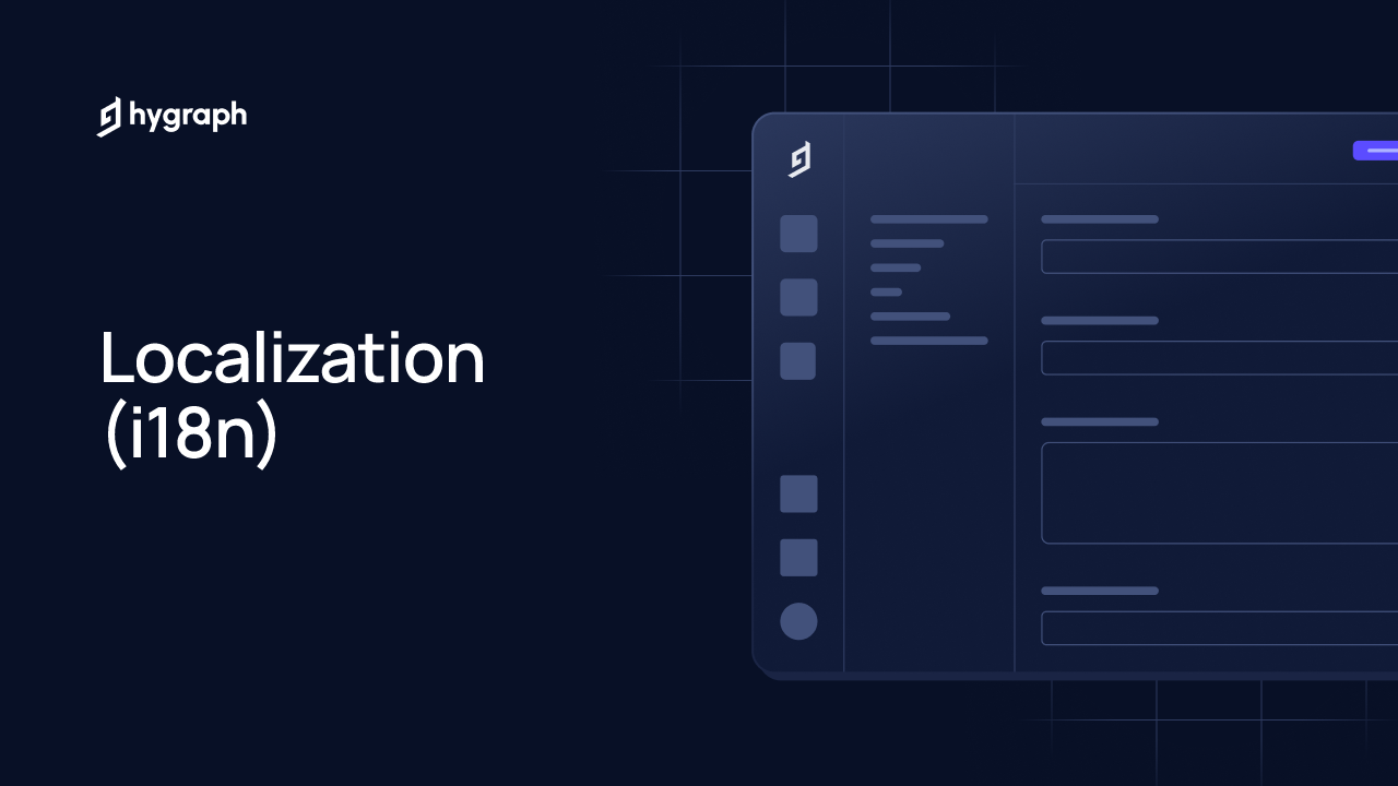 Localization (i18n) | Hygraph